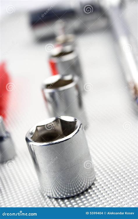 Socket Spanner Set Stock Photo Image Of Garage Mechanic