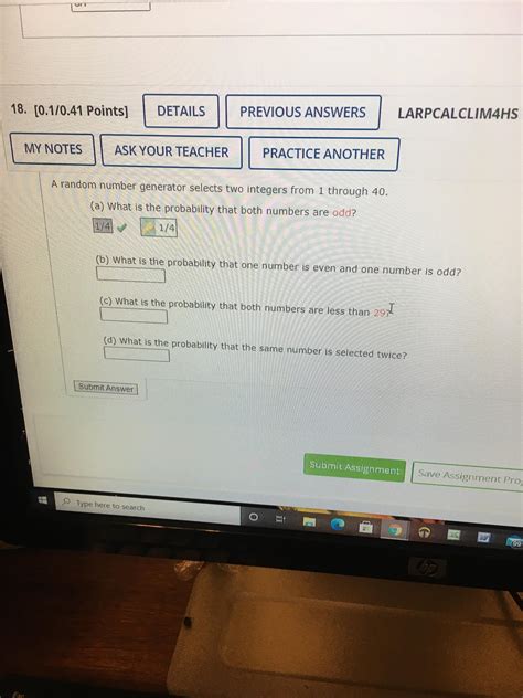 Help Needed Please I Have No Idea How The First Answer Is 1 4 And Am Lost For The Others As