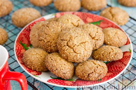 Рецепт Печенье с кунжутом и овсяными хлопьями на