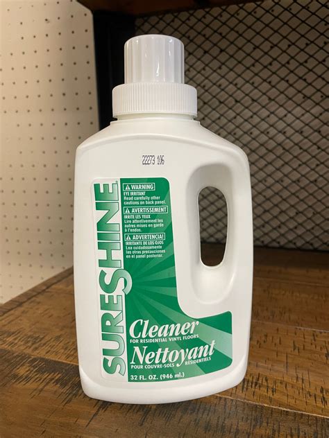Sureshine Progen Vinyl Floor Cleaner By Tarkett Coens Home Furnishings