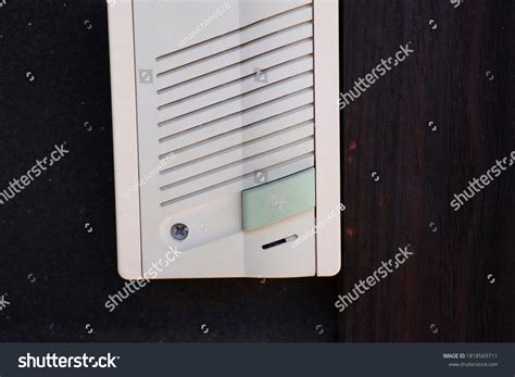 Push Button On Intercom Says Call Stock Photo Shutterstock