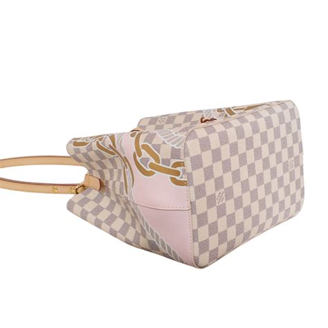Louis Vuitton Tasche Neonoe Mm Nautical Maritime Azur Lv Fullset Coco