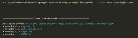 Using Inspec Azure To Test Your Azure Resources Thomas Thornton