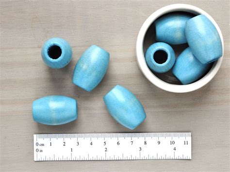 Extra Large Wooden Beads Large Hole Beads Macrame Beads Large