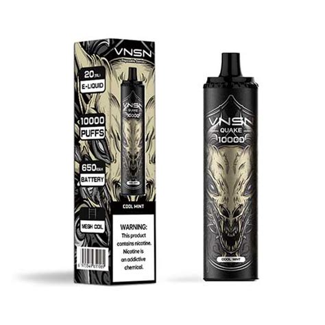 Vnsn Disposable 10000 Puff Cool Mint Rechargeable Beta Vape
