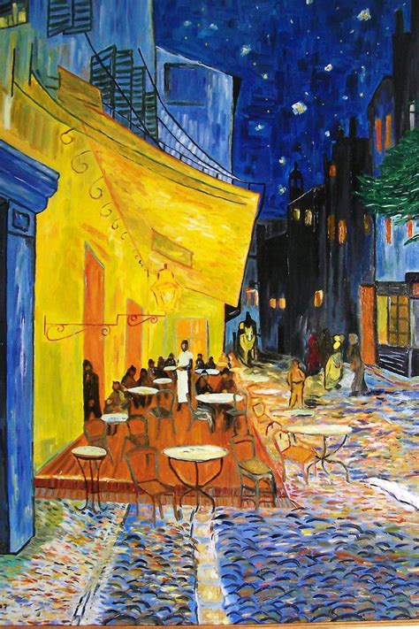 Terrasse Du Café Le Soir Vincent Van Gogh Van Gogh Art Art