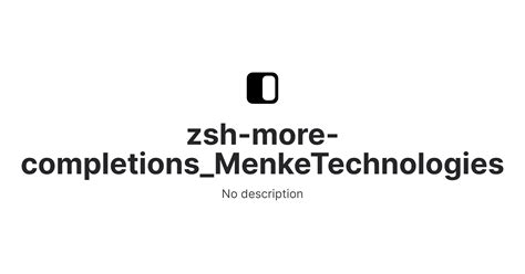 Zsh More Completions Fig