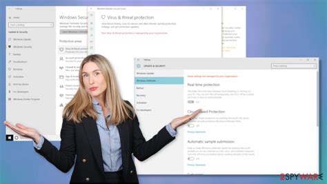 Remove Your Virus And Threat Protection Is Managed By Your Organization