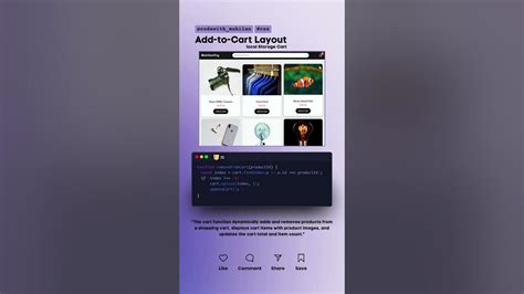 product layout with cart function codewith muhilan css coding learnwebdev webcoding youtube