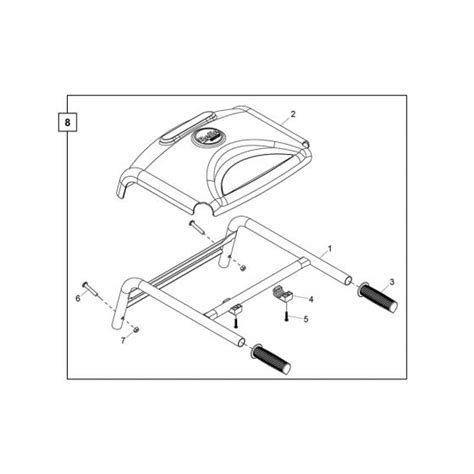 Handle Assembly For Belle Minimix 150e Cement Mixer Lands Engineers