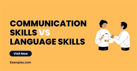 Communication Skills Vs Language Skills 19 Examples
