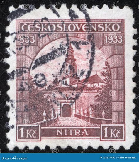 Postage Stamps Of The Czechoslovakia Editorial Image Image Of Postal