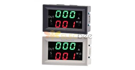 T2401 O T2401 N DC 12V Dual LED Display Time Relay Module Digital Time Delay Relay Cycle Timer