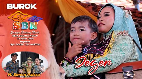 JEGER BUROK SBN Live Desa Serang Wetan 13 04 24 YouTube