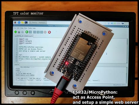 Hello Raspberry Pi Esp32micropython Exercise Act As Access Point