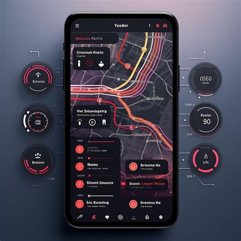 38000 Navigation Interface Design Pictures