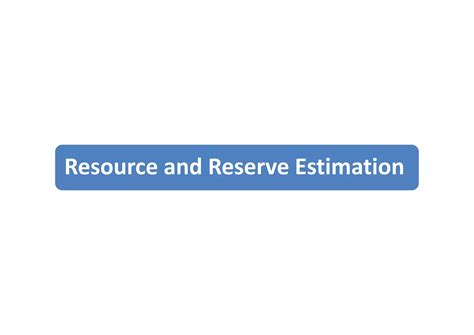Geomodelling Resource And Reserve Estimation Using Mining Software Pdf
