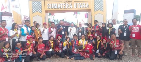 Jumbara PMI Ke IX 2023 Riana Sari Arinal Langsung Kunjungi Kontingen