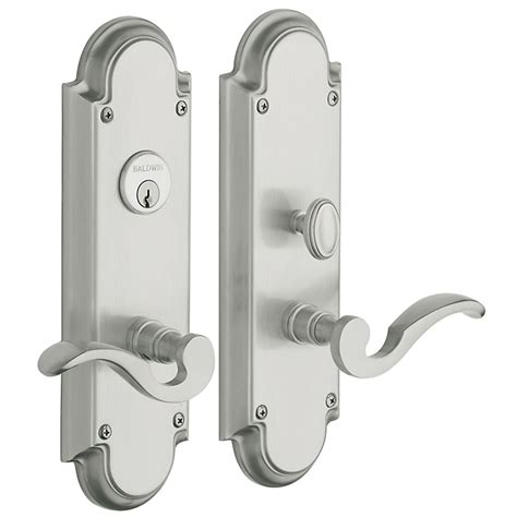 Baldwin Estate Puerta Principal Placa Mediana Stanford 6951 Cerraduras Baldwin En México