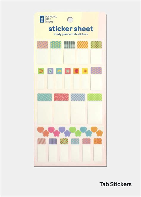 Official Key Items Sticker Sheet Shop Miss A