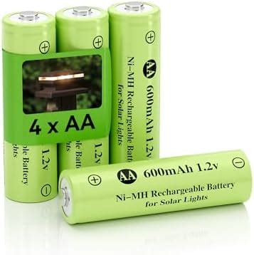 Amazon Howardly Ni MH AA 600mAh 1 2V Rechargeable Battery For