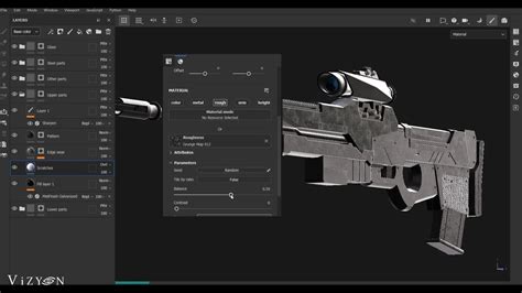 Sniper Rifle 3d Model Full Flippednormals