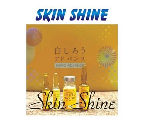 Shiro Advance Skin Whitening Glutathione Injection Strength 600 Mg