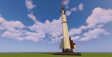 Mercury Redstone Launch Vehicle 2 1 Minecraft Map