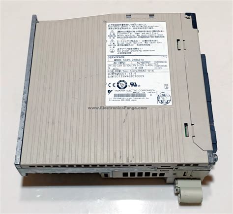 Yaskawa 400w 04kw Sgdv 2r8ae1a Ac Servo Driver With Sgdv Occ02a