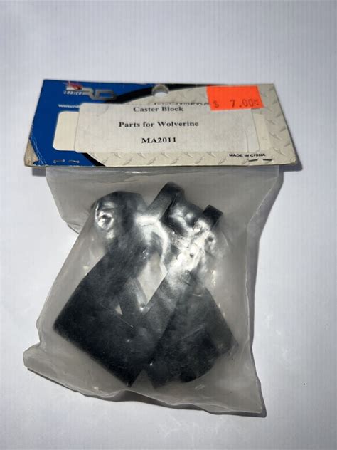 RD Logics Castor Block For Wolverine MA OEM Vintage Rc Car Part