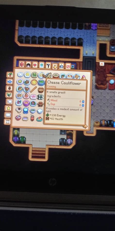 Pc Bug Recipe Collection Tab Stardew Valley Forums