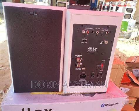 Eltax Monitor Iii Bt Wireless Hifi Loudspeaker In Kaneshie Audio