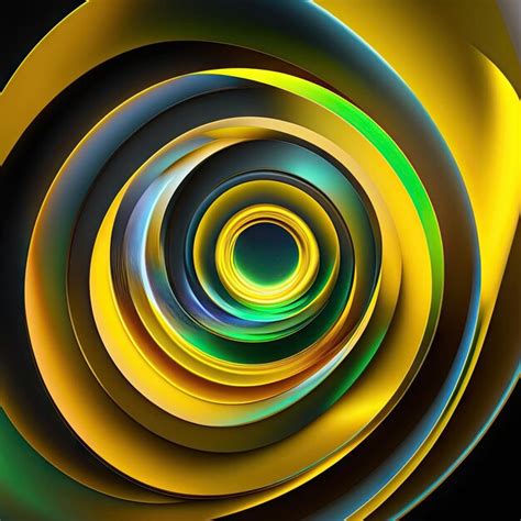 Premium AI Image Abstract Festive Background With Glowing Green And