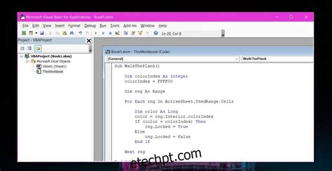 Como Bloquear Células Com Base Na Cor No Microsoft Excel