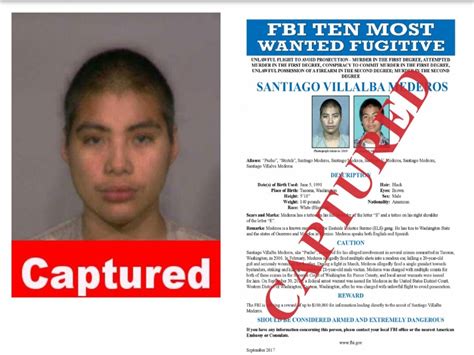 Capturan En Edo Mex A Fugitivo De Los 10 Más Buscados Por El Fbi