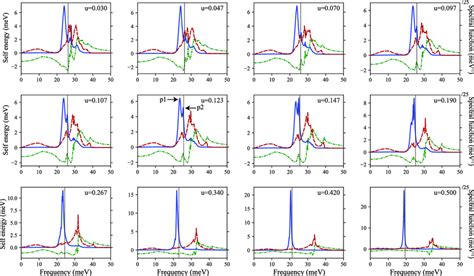 Real And Imaginary Parts Of Self Energies And Renormalized Frequencies Download Scientific