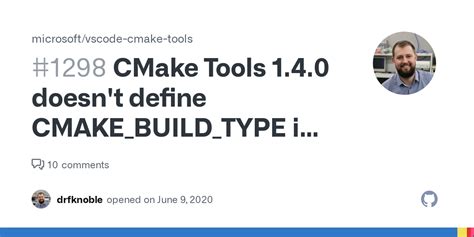 CMake Tools Doesn T Define CMAKE BUILD TYPE In A Project S Build Directory S CMakeCache