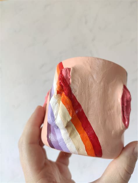 Yoni Pot Lgbtq Pride Vagina Rainbow Planter Body Planter Pot Etsy