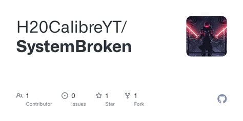 Github H20calibreytsystembroken