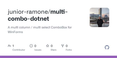 GitHub Junior Ramone Multi Combo Dotnet A Multi Column Multi Select ComboBox For WinForms