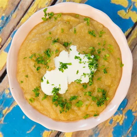 Creamy Potato Apple And Parsnip Puree So Delicious