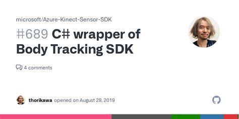 C Wrapper Of Body Tracking SDK Issue Microsoft Azure Kinect Sensor SDK GitHub