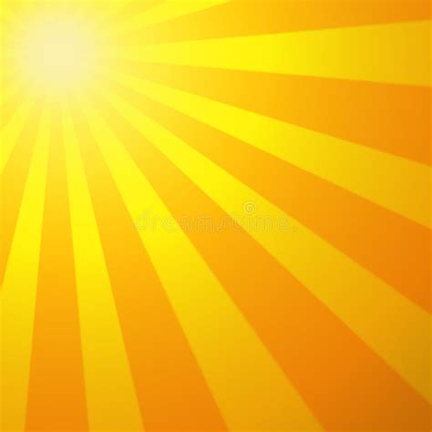Sol Quente Ilustração Stock Ilustração De Quente 564834