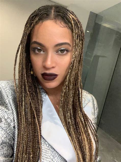 Beyoncé My Life Beyonce Hair Blonde Box Braids Curly Hair Styles
