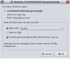 How To Set And Open JNLP Java File Extension In Windows