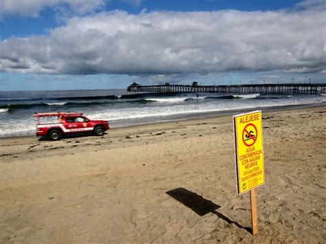 Water Contact Warning Photo Of The Day Imperial Beach CA Patch