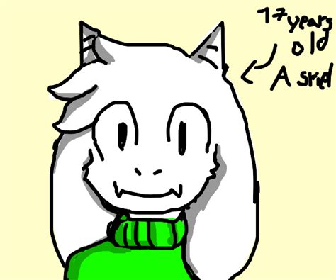 College Age Asriel Dreemurr Drawception College Age Asriel Dreemurr Drawception