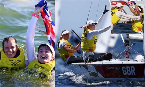 Tokyo Olympics Hannah Mills And Eilidh McIntyre Take GOLD In The Women