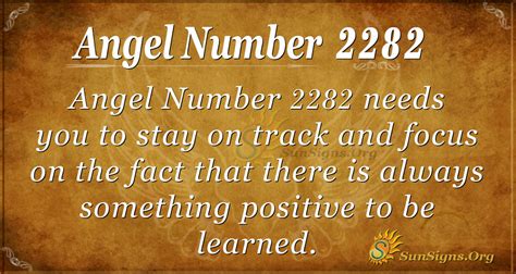 Angel Number 2282 Meaning Rest From Work Sunsignsorg