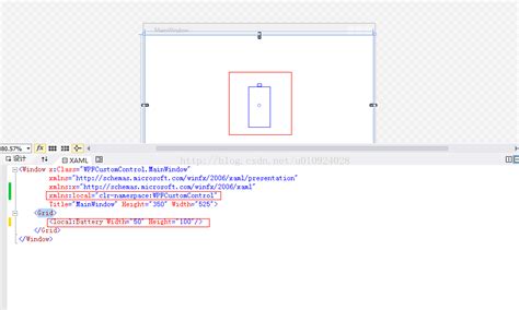 Wpf之自定义控件—蓄电池（battery） Wpf 电量 Csdn博客